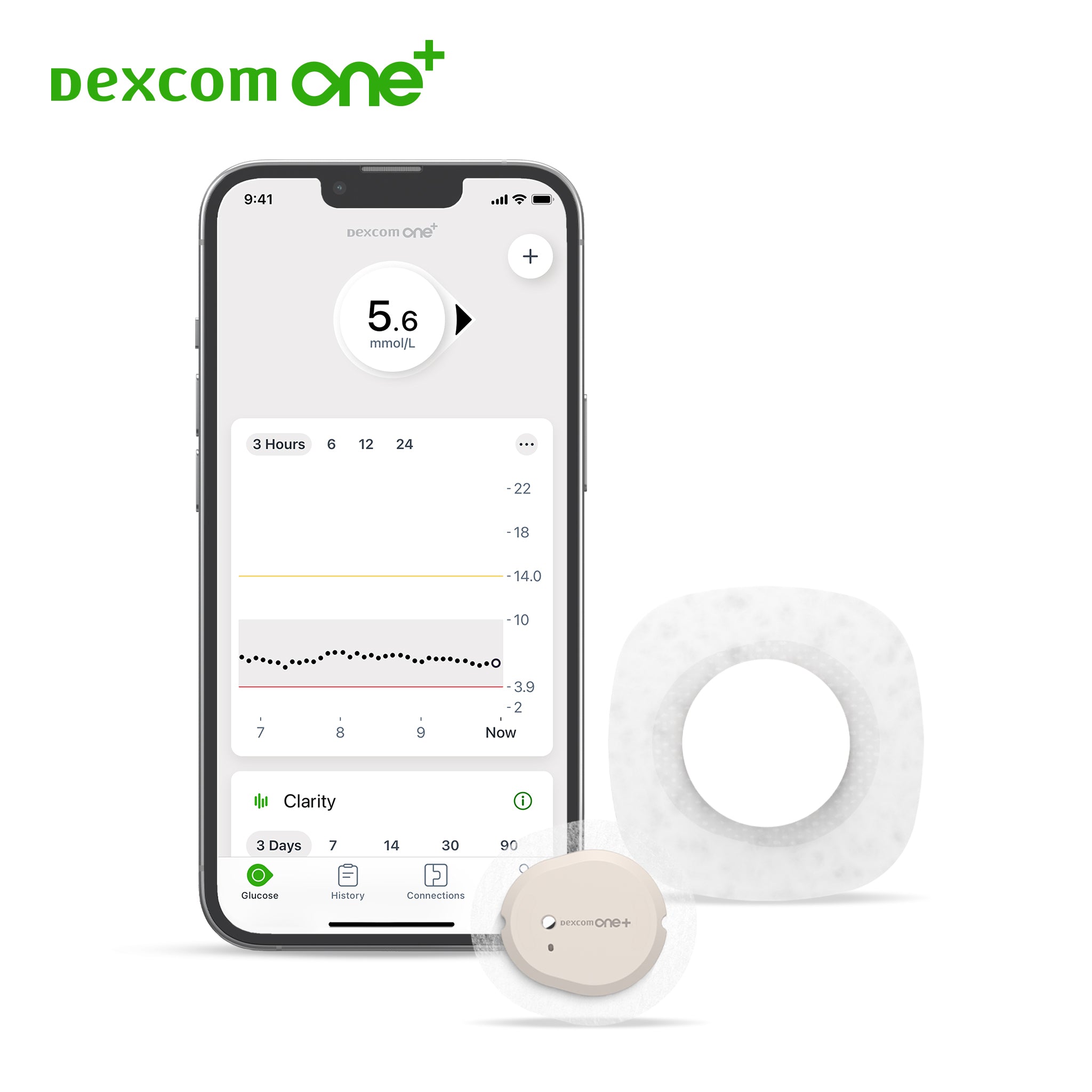 Dexcom ONE+ CGM Single Sensor | Continuous Glucose Monitor – NZMS Diabetes